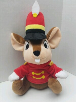 Disney Parks plush Dumbo Timothy Q Mouse Ringmaster Circus toy 8" | eBay