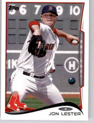 2014 Topps Jon Lester Base Card MLB PWE Red Sox #258 | eBay