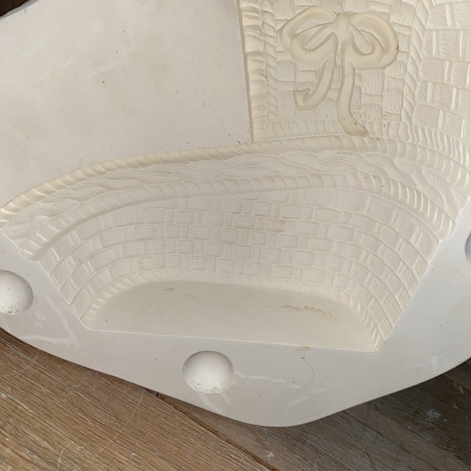 Macky Ceramic Slip Mold 653 Wicker Cradle Baby | eBay