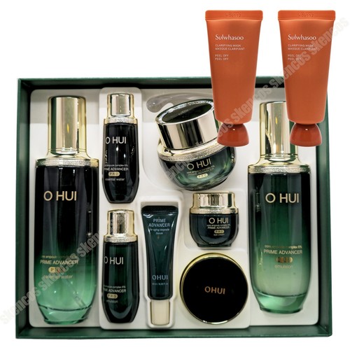 OHUI Prime Advancer Set-Toner/Emulsion/Cream+kits/O HUI+Sulwhasoo Peel ...