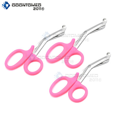 ODM 3 NEW PINK EMT EMS BANDAGE SCISSORS TRAUMA SHEARS | eBay