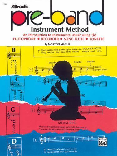 Alfred's Pre-Band Instrument Method by Morton Manus (1981, Trade ...