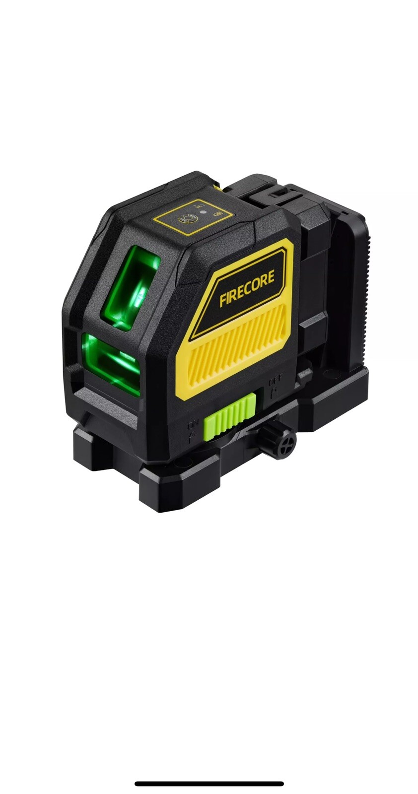Firecore Professional Green Cross Line Laser, 130ft Self-Leveling Laser ...