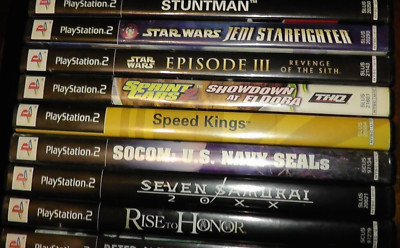 Lot Of 32 PlayStation 2 Games Most Are Complete In Original Boxes ...