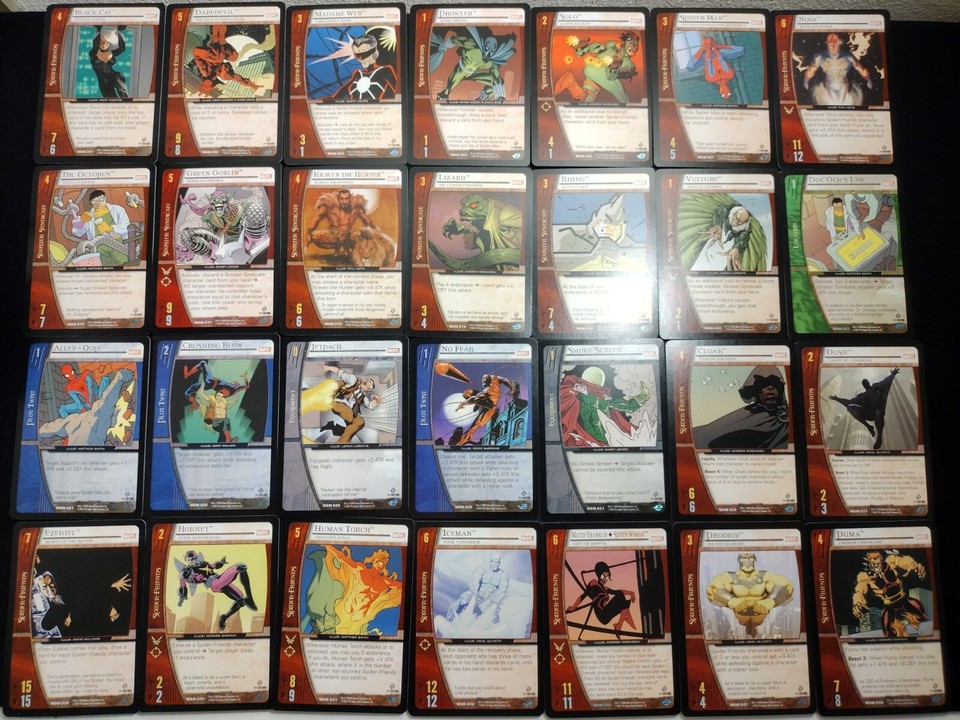 Vintage VS System DSM, DOR, MSM & DGL 290 mixed card lot (No Foils, No ...