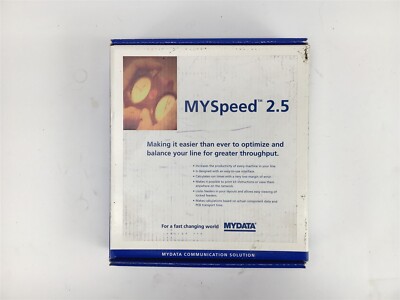 MyData MYSpeed 2.5 System Software | eBay