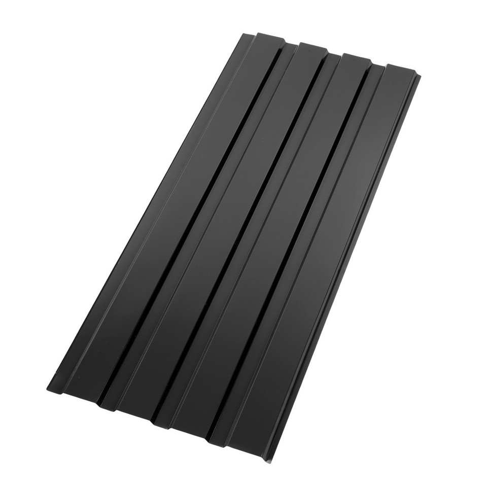 24pc Black Galvanized Metal Roofing Sheets for Garage Roof Sheets ...