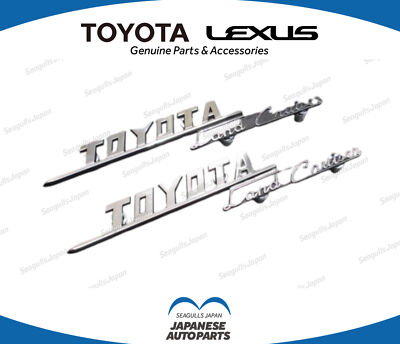 TOYOTA Genuin OEM LAND CRUISER FJ40Front Fender Emblem Badge 75305 ...