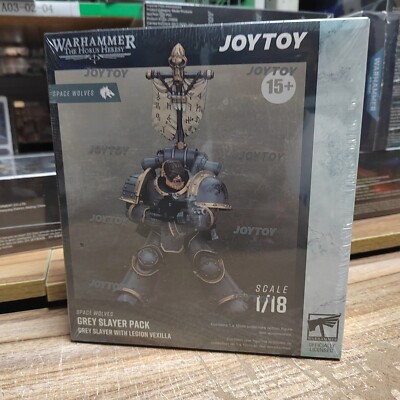 JOYTOY Warhammer 30K Action Figure Space Wolves Grey Slayer With Legion ...