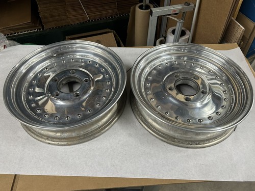 Centerline Vintage Auto Drag Wheels 15x3.5 Chevy GM Skinny Front ...