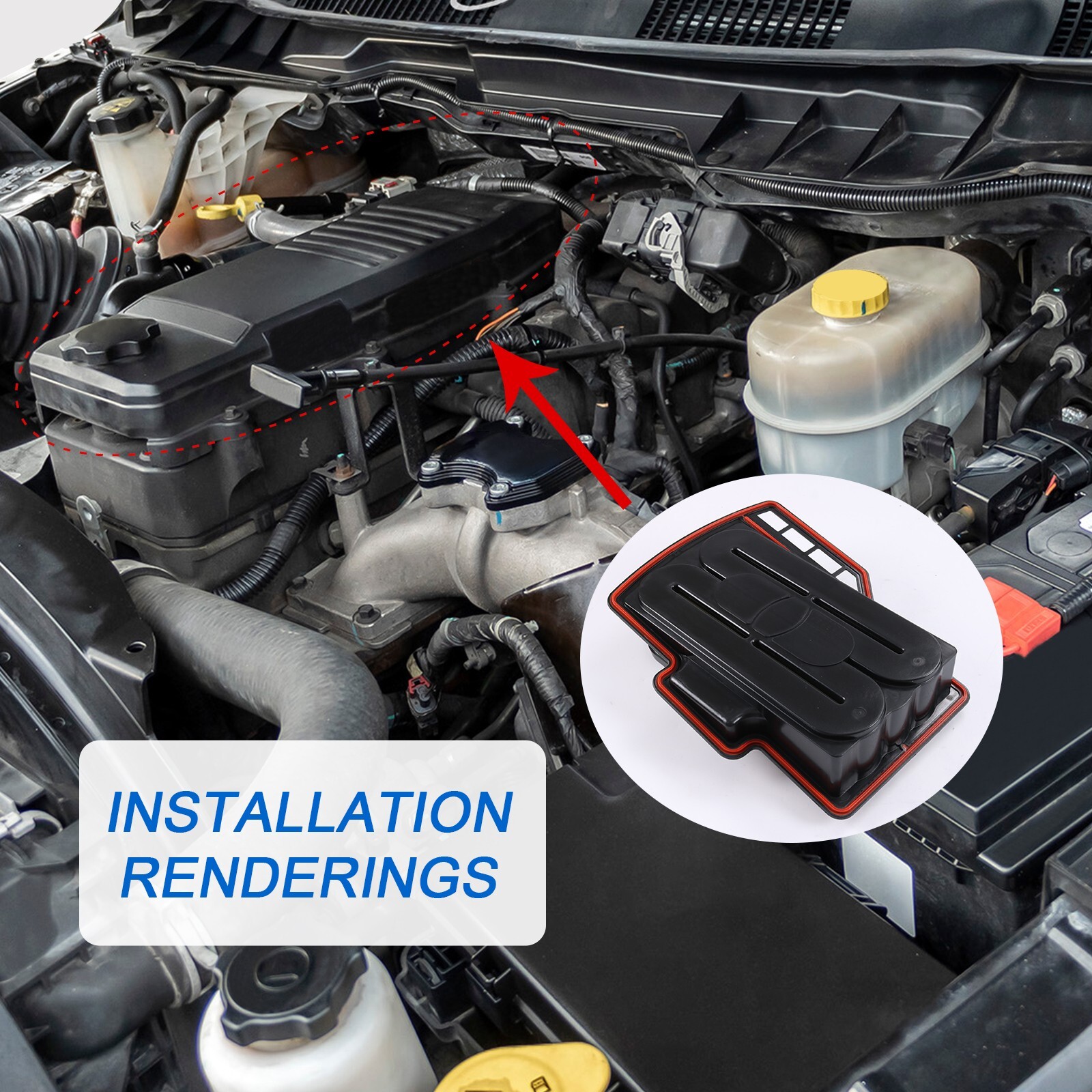 Replace For Fleetguard 904-7904 Crankcase Ventilation Filter CV50634 ...