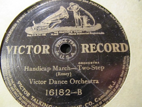 1904 TWO STEP Handicap March/ Tres Jolie Waltz Victor Dance Orchestra ...