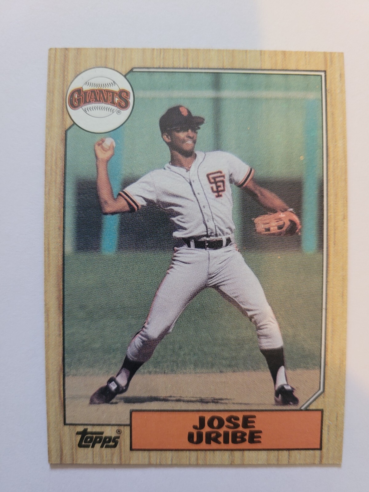 1987+Topps+-+%23633+Jose+Uribe for sale online | eBay