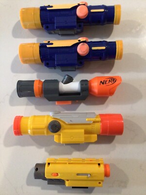 Lot Of 5 Nerf Scopes Longshot CS-6 Tactical Sniper Laser H2 | eBay