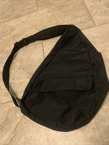 LL Bean AMERIBAG HEALTHY BACK PACK Sling Bag Adjustable Strap a1J | eBay