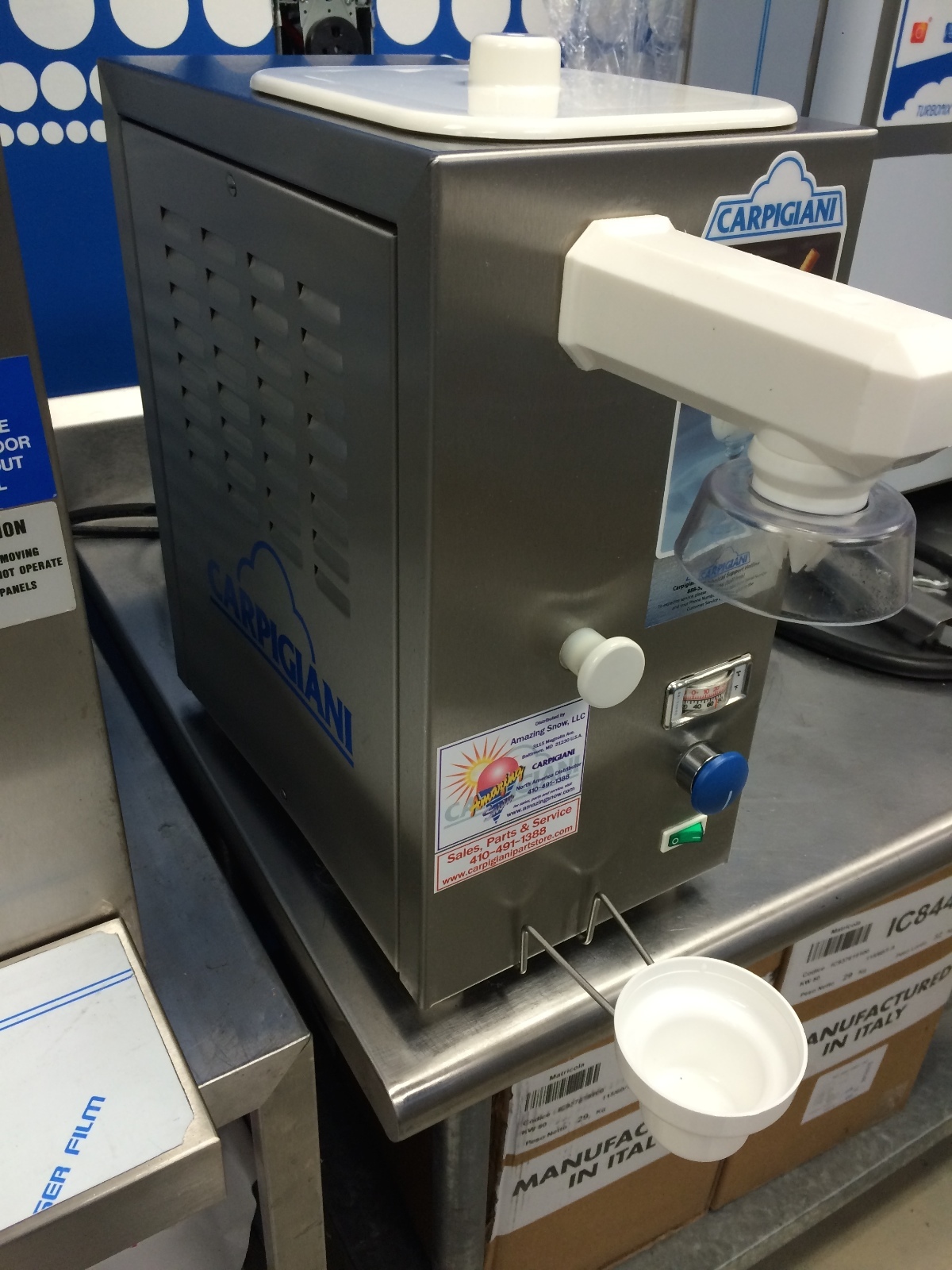 Carpigiani Whipped Cream Machine Model KW-50 Gelat Ice Cream Bakery ...