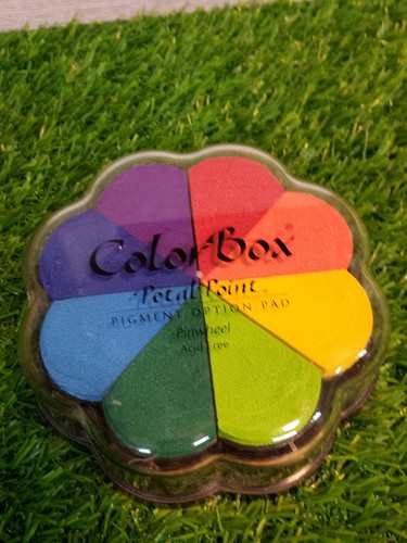 Color Box PETAL POINT Pigment Option Stamp Ink Pad - PINWHEEL - Read | eBay