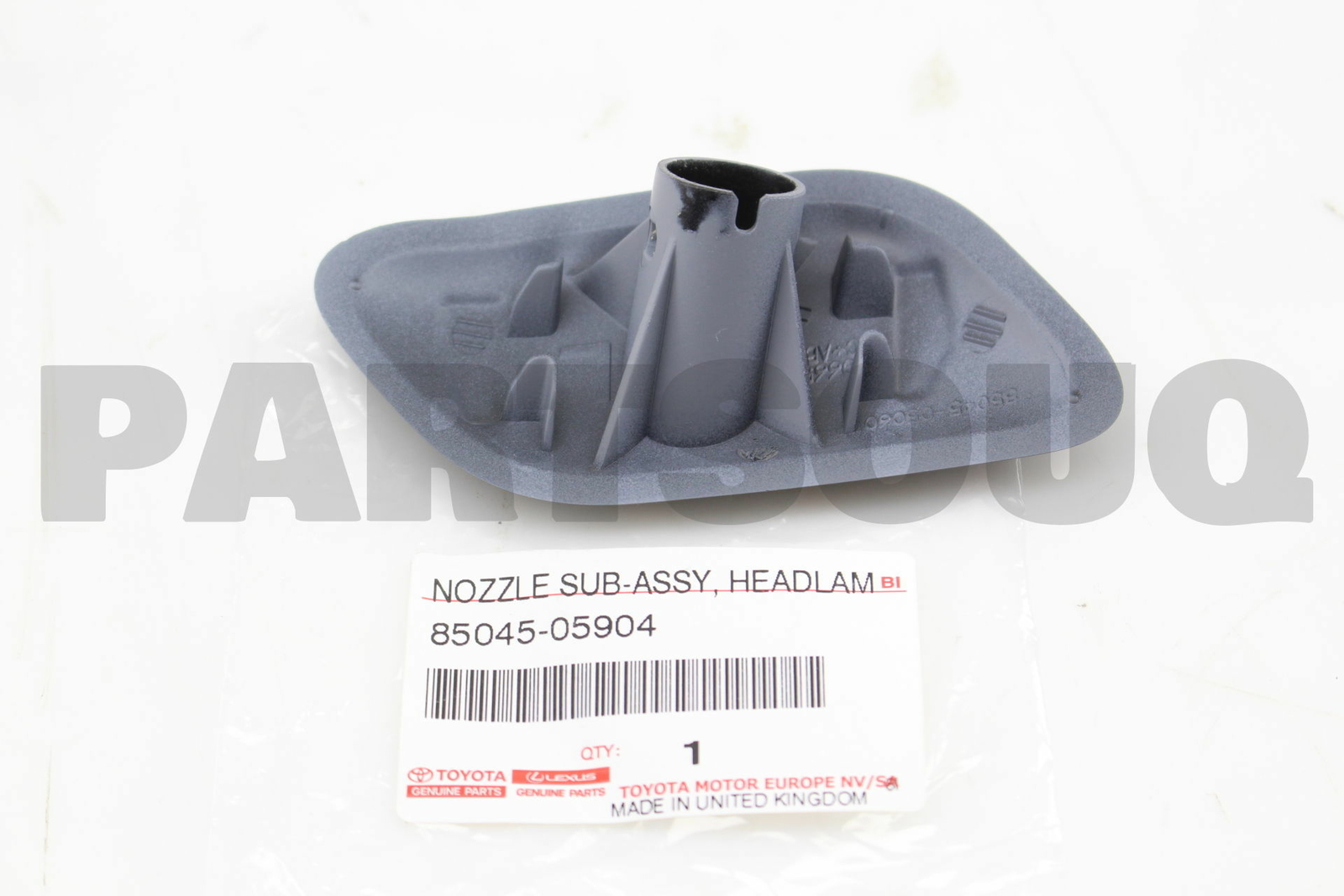 8504505904 Genuine Toyota NOZZLE, HEADLAMP CLEANER WASHER 85045-05904 ...