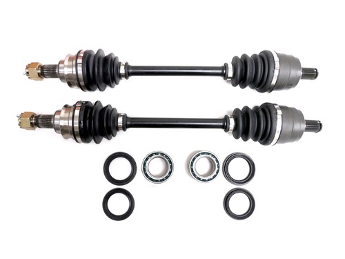 ATVPC Set of Rear Axles & Wheel Bearing Kits for Honda Rincon 650 & 680 ...