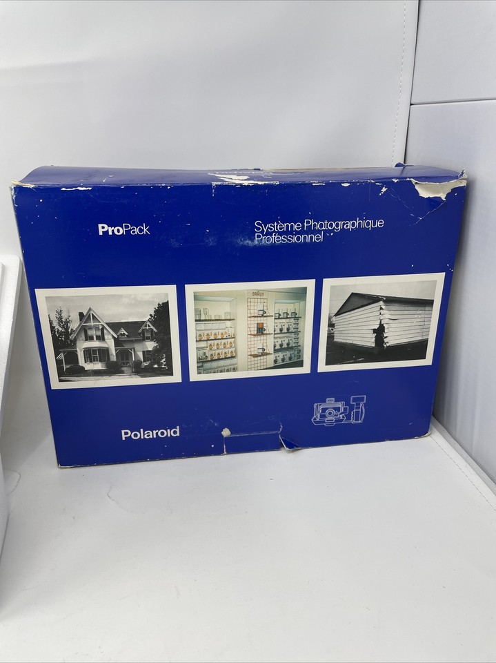 Vtg POLAROID PROPACK CAMERA INSTANT FILM 112MM LENS PRO PROFLASH ...