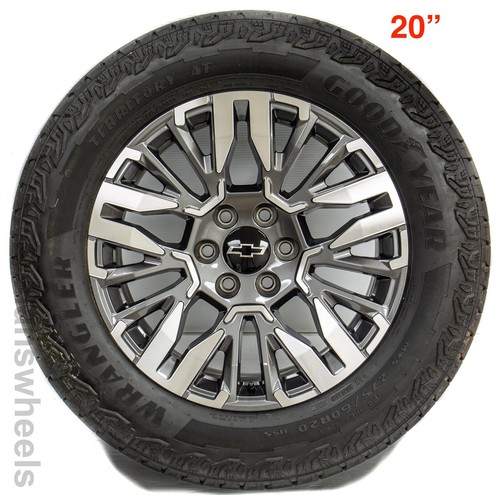 4 NEW 2025 Chevy Z71 Suburban Tahoe Silverado Factory OEM 20" Wheels ...