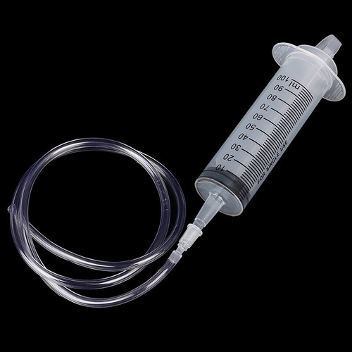 100ml Large Capacity Syringe Reusable Pump Measuring with 1m Tube ...