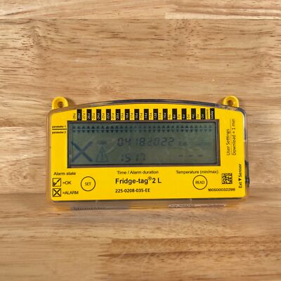 Berlinger Fridge Tag 2L Digital Display USB Cable Vaccine Monitoring ...