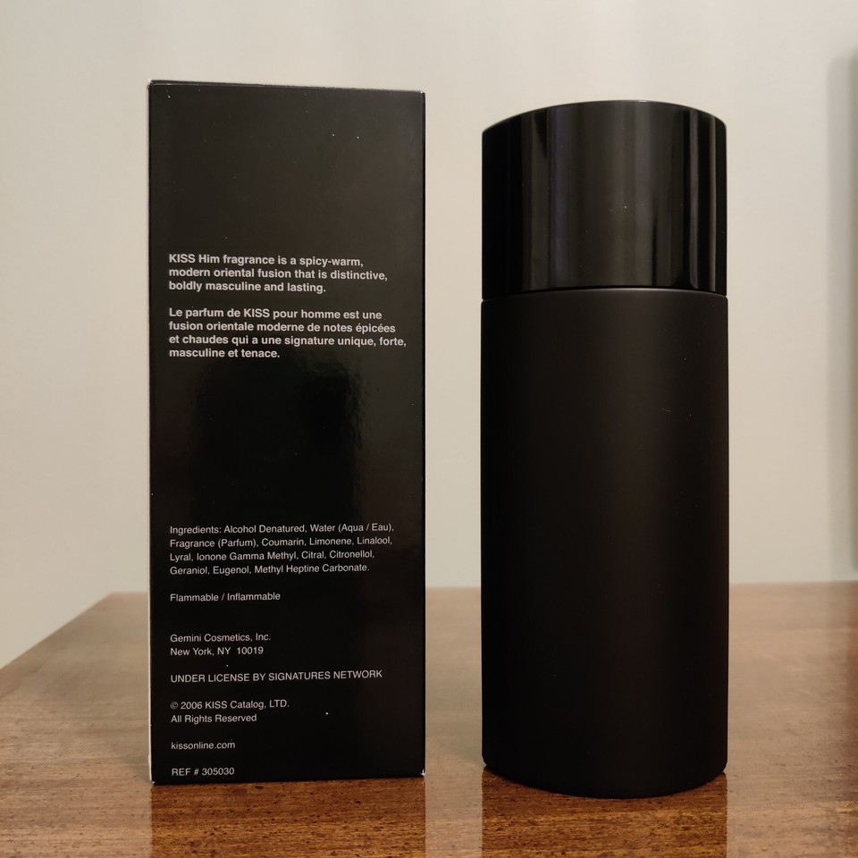 Kiss Him Cologne Spray for Men 3.4oz/100ml Discontinued Rare Gemini ...