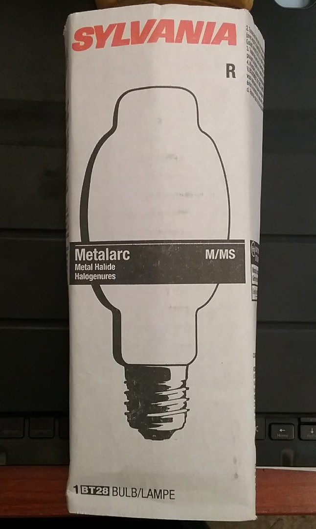 Sylvania BT 28 400W Clear METALARC Metal Halide Bulb | eBay