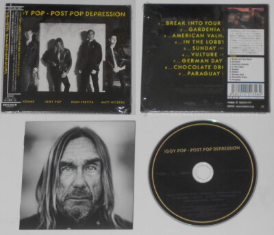 Iggy Pop - Post Pop Depression - Japan cd, digipak | eBay