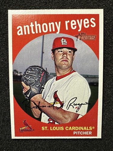 ANTHONY REYES #351 2008 Topps Heritage QTY St. Louis Cardinals | eBay