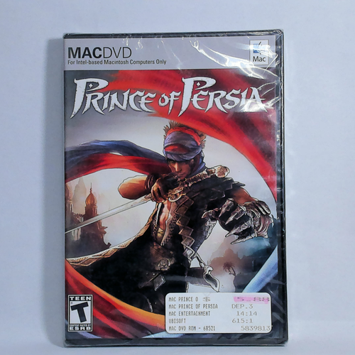 Prince of Persia Mac DVD PC Game Disc; New Sealed! | eBay UK