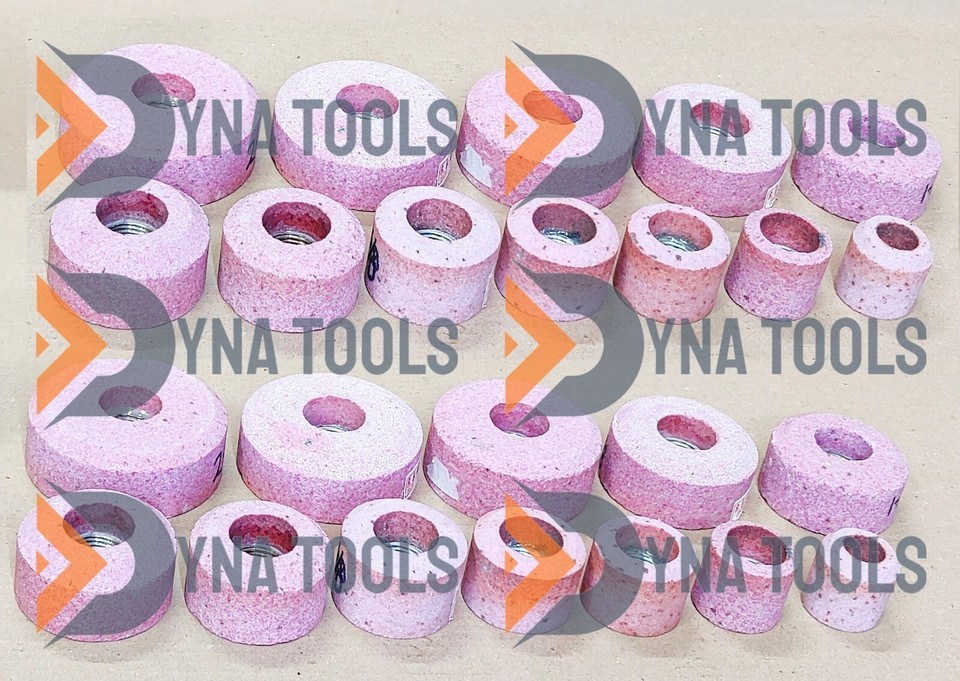 Set Of 24 Pcs New Valve Seat Grinding Stones for Sioux Holder 11/16 ...