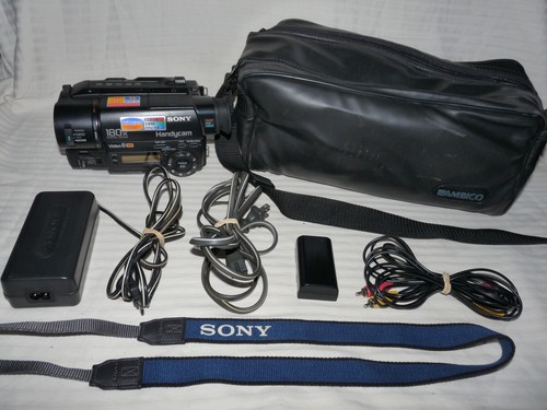Sony CCD-TR416 HI8 8mm Video8 camera Camcorder VCR Player Video ...