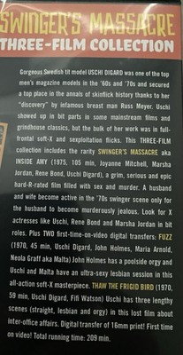 Swingers MASSACRE THE LOST FILMS OF USCHI DIGARD 3 Part Documentary - 4 ...