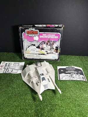 VINTAGE STAR WARS 1980 SNOWSPEEDER KENNER TOY w/Instructions and ...