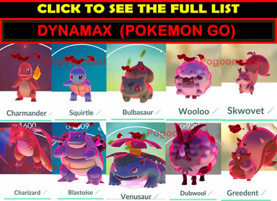 DYNAMAX Blastoise Charizard Venusaur Dubwool Greedent Pokemon Trade Go ...