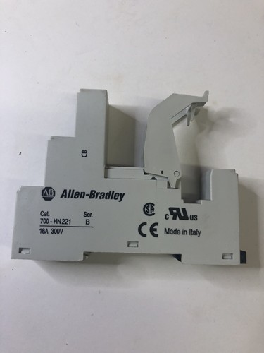 700-HN221 B Allen Bradley 10A SPDT 5 Blade Relay Socket 700HN221 Series ...