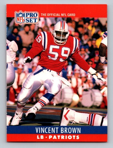 1990 Pro Set #201 Vincent Brown | eBay
