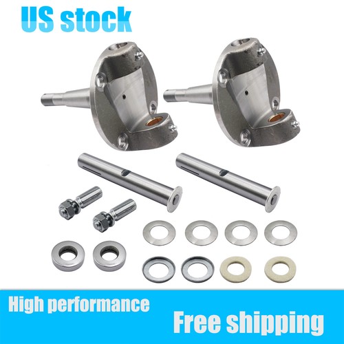 Straight Axle Spindles King Pins Set Fits 1928-1948 Ford Street Classic ...