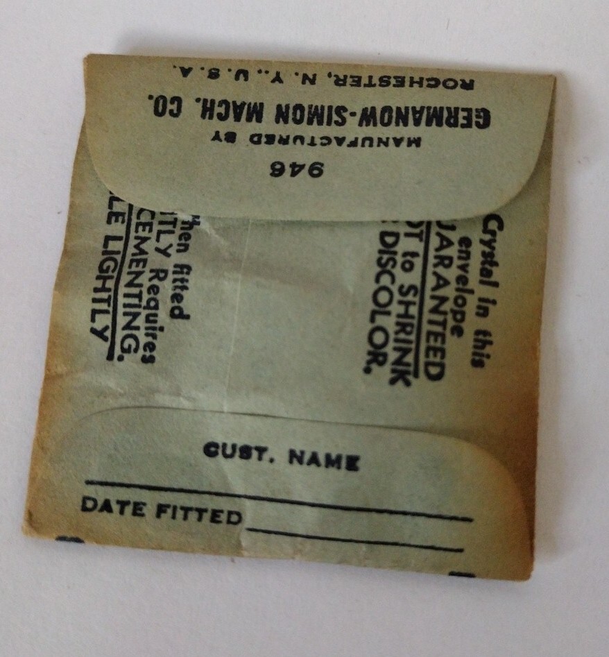 GS Flexo Watch Crystal MC310 Bulova 21.7 x 21.7 | eBay