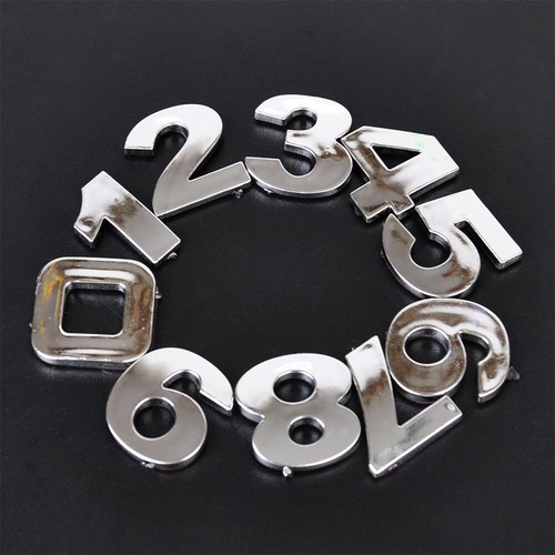 40X 3D Chrome Metal Letter Numbers Emblem Badge Decal Stickers Car ...