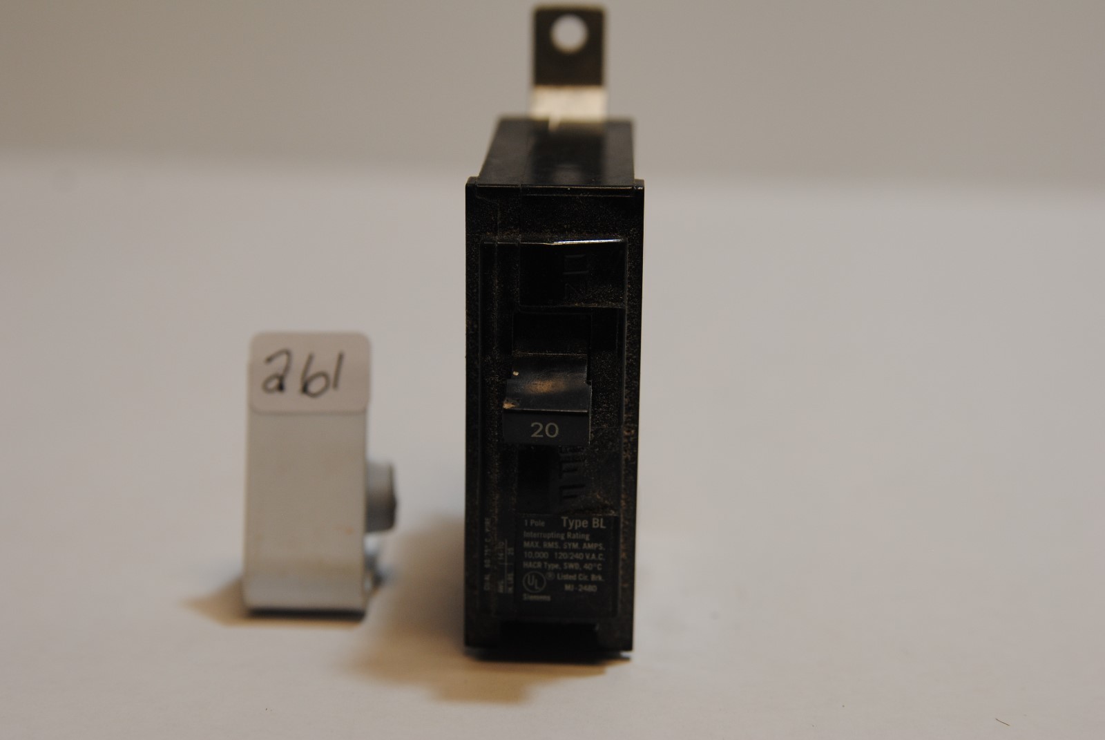 Siemens ITE Type BL Circuit Breaker 1 Pole 20 AMP. (261) | eBay