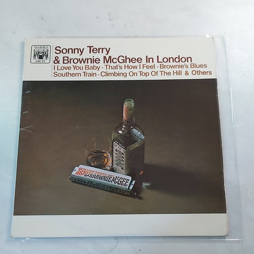 SONNY TERRY & BROWNIE McGHEE 12” Vinyl Album IN LONDON MARBLE ARCH 1969 ...