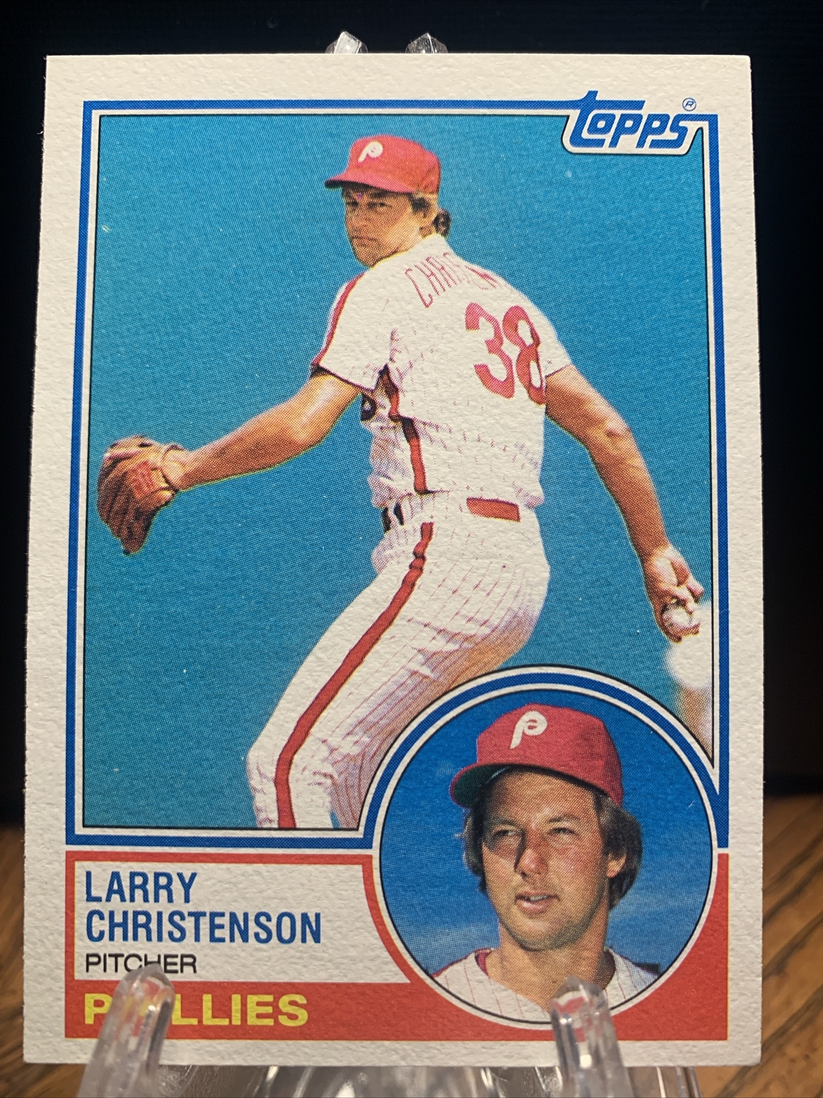 1983 Topps Larry Christenson #668 Philadelphia Phillies | eBay