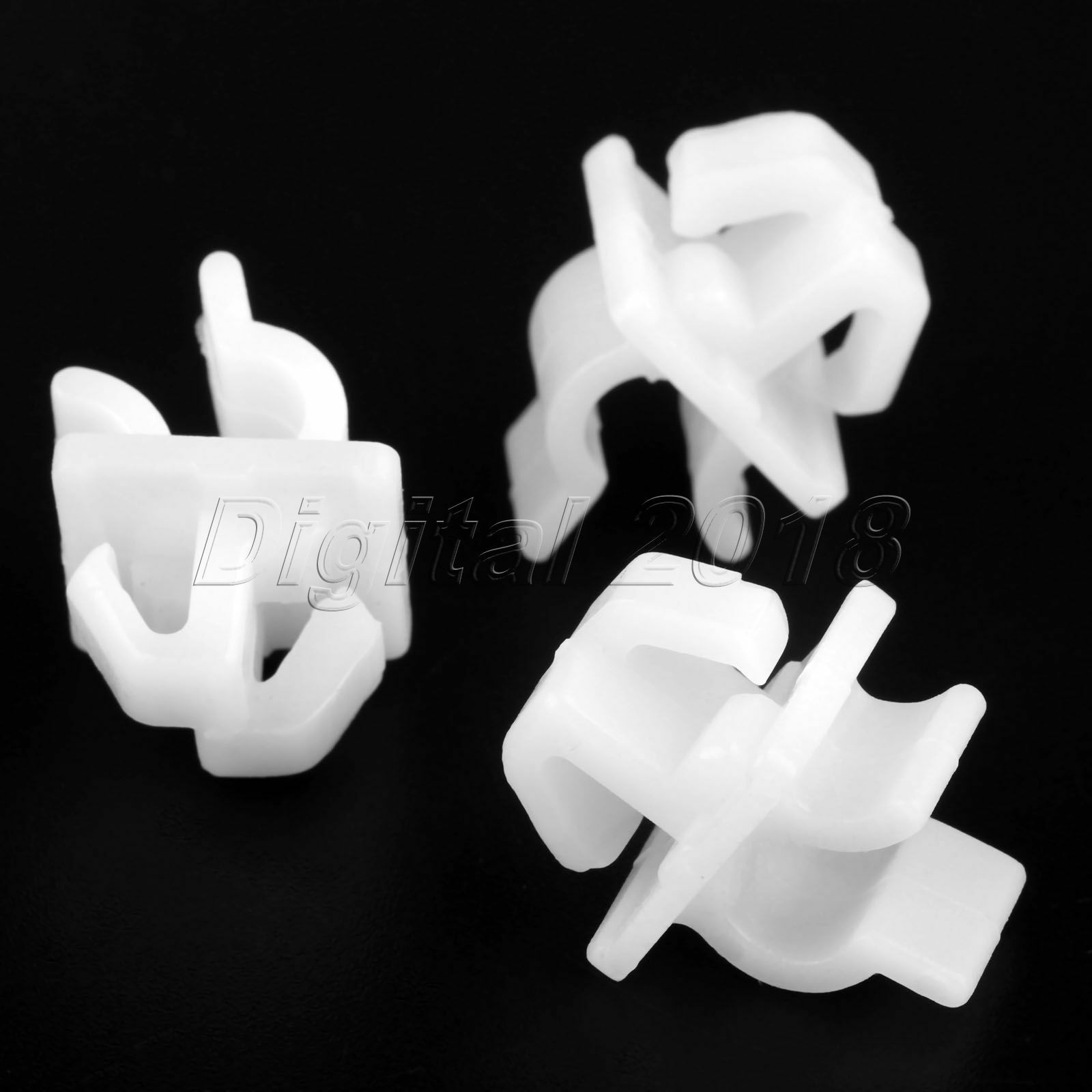 20pcs Nylon Hood Prop Rod Support Clip Retainer 5345514020 A14732 ...