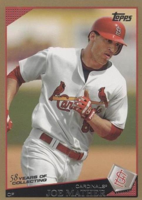 2009 Topps - Joe Mather #122 Gold /2009 for sale online | eBay