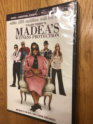 Tyler Perrys Madeas Witness Protection (DVD, 2012) Digital Ultraviolet ...