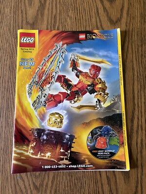 LEGO - Shop At Home Catalog - Spring 2015 - Bionicle Cover - LEGOLAND ...