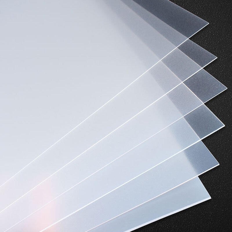 A4 Clear Polypropylene Plastic Sheet Thick 0.3mm-2mm Model Making, Arts ...